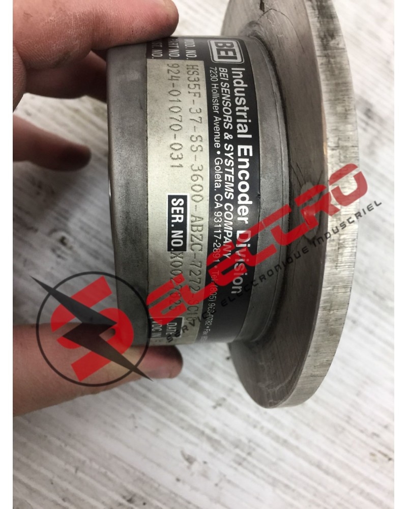 Codeur BEI HS35F-37-SS-3600-ABZC-7272-SC18
